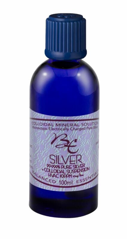 Roll-on bottle 50mL (empty) labelled BE Relieved - Balanced Essentials